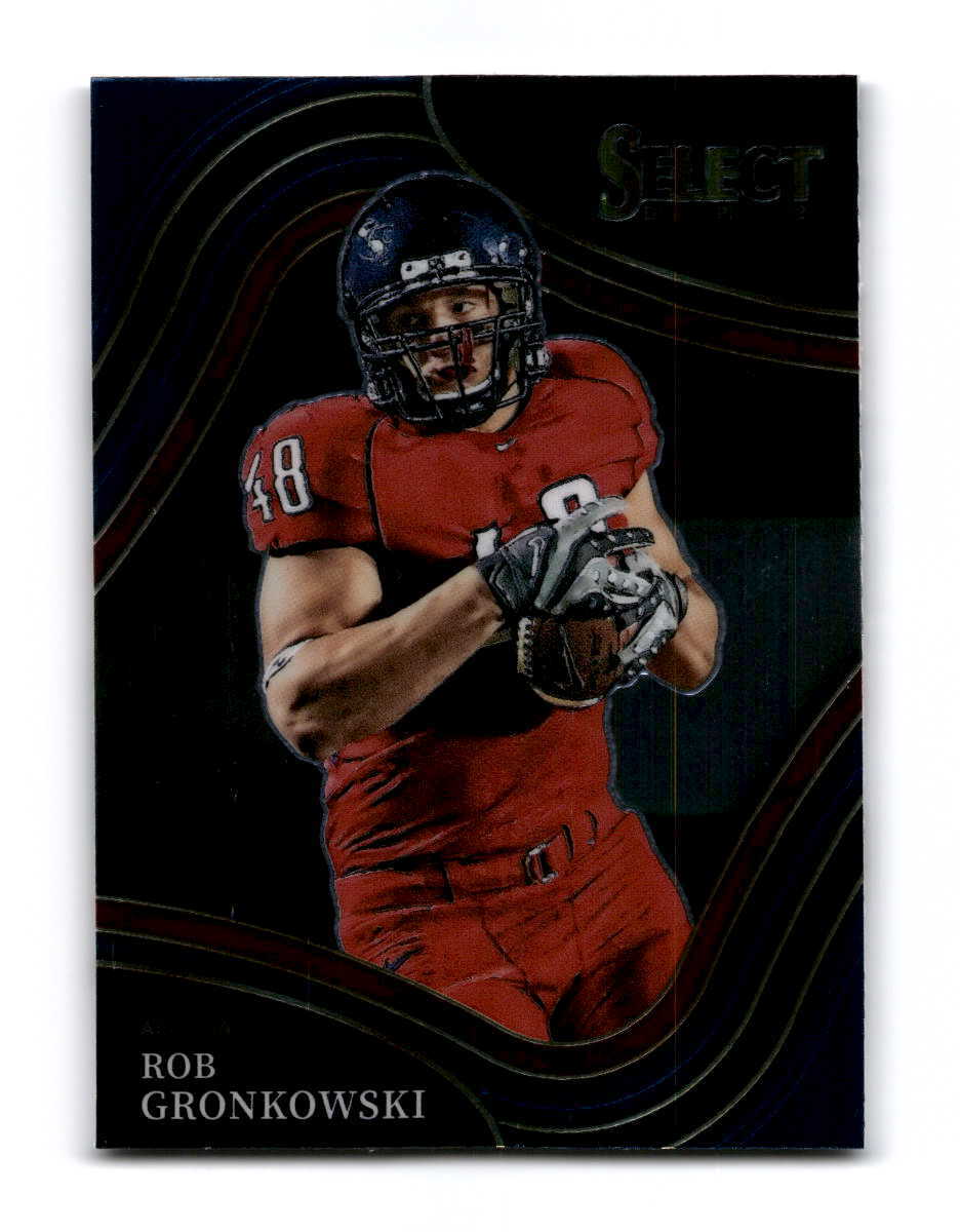 2022 Panini Select Draft Picks Blue Rob Gronkowski 180 | eBay