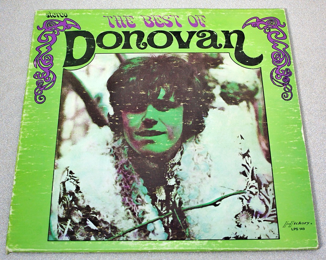 Donovan,Hickory LPS 149,"The Best Of Donovan"US,LP,st,1966 British folk ...