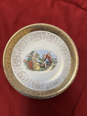 Crest o Gold Sabin Warranted 22k Tea Set Pre Owned Plate And Cup | eBay