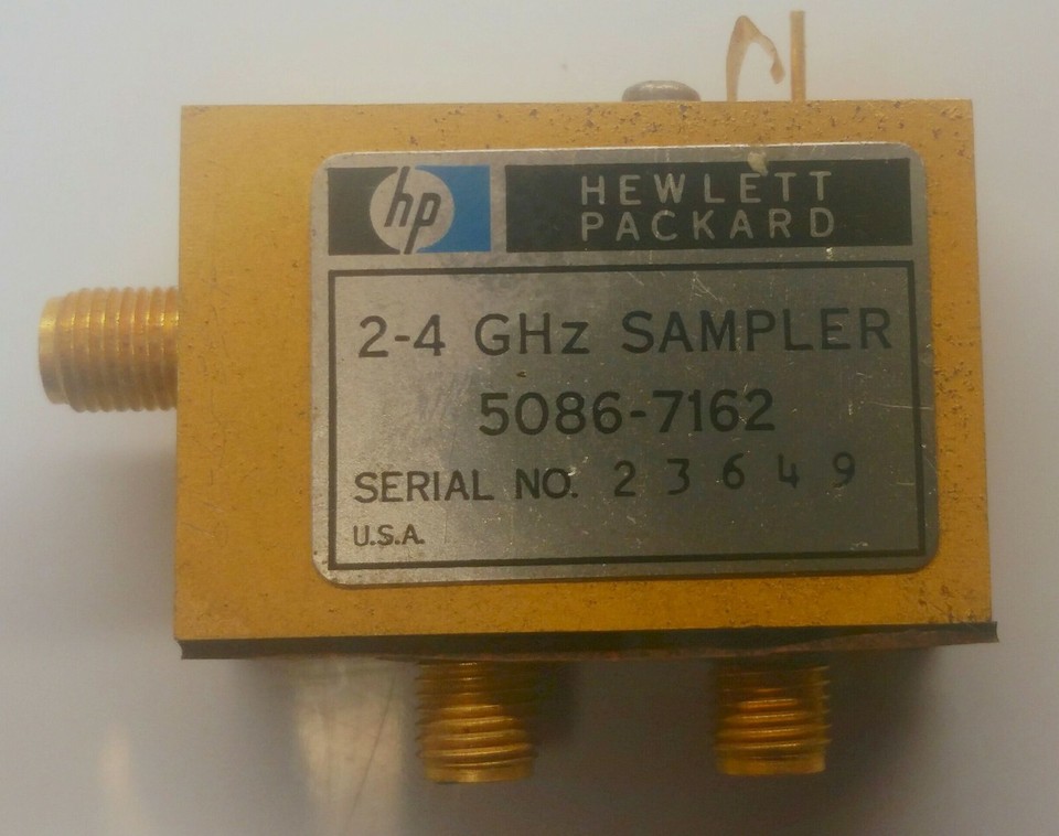 Agilent HP 5086-7162 2-4 Ghz Sampler | eBay