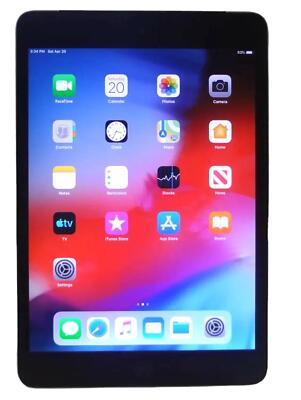 Apple iPad Mini 3rd Gen A1600 7.9" 16GB Wi-Fi + Cellular MGJW2LL/A ...