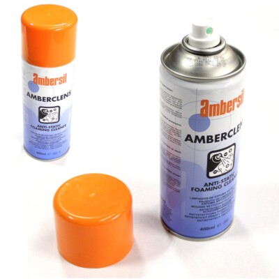 Ambersil Amberclens Anti-Static Foam Cleaner - 400ml Multi Purpose ...