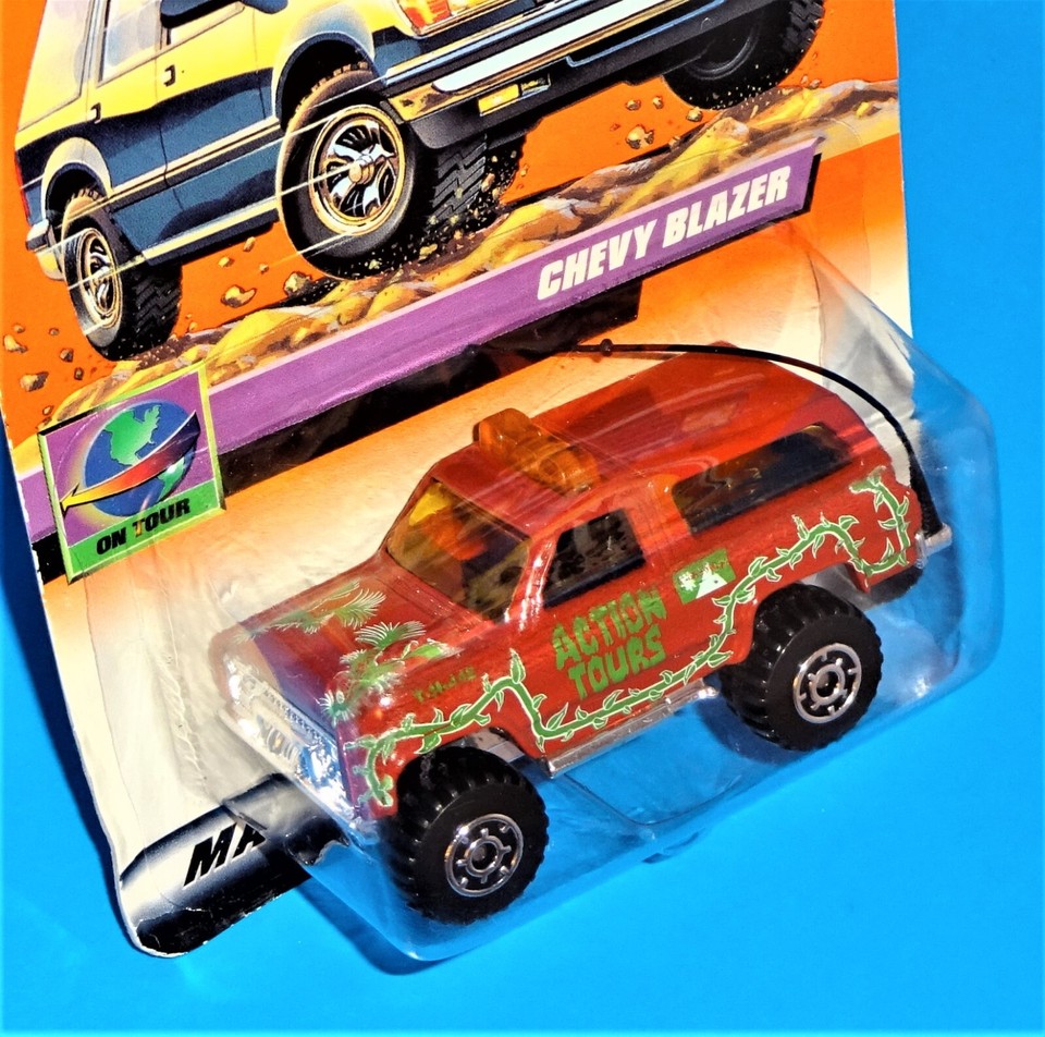 Matchbox 2000 On Tour Series #71 Chevy Blazer Dark Red ACTION TOURS | eBay
