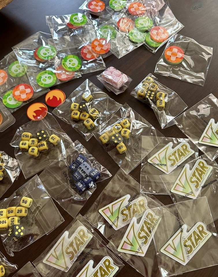 Pokemon TCG Accessories lot Coins, Counters, and Dice. | eBay