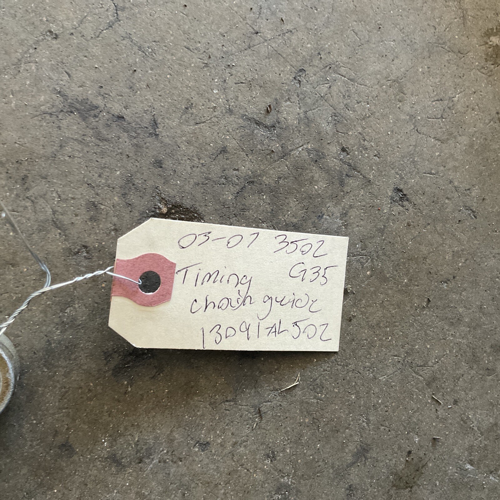 01-08 Nissan 350z Infiniti G35 Timing Chain Guide 13091-AL502 | eBay