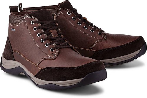 Clarks Men Baystone Top WarmLining Gtx , Brown Lea Cushion Plus UK 7,8 ...