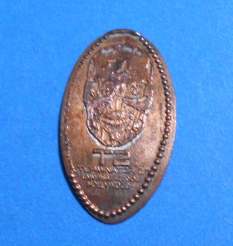 Universal Studios elongated penny Hollywood USA cent Terminator 2 ...