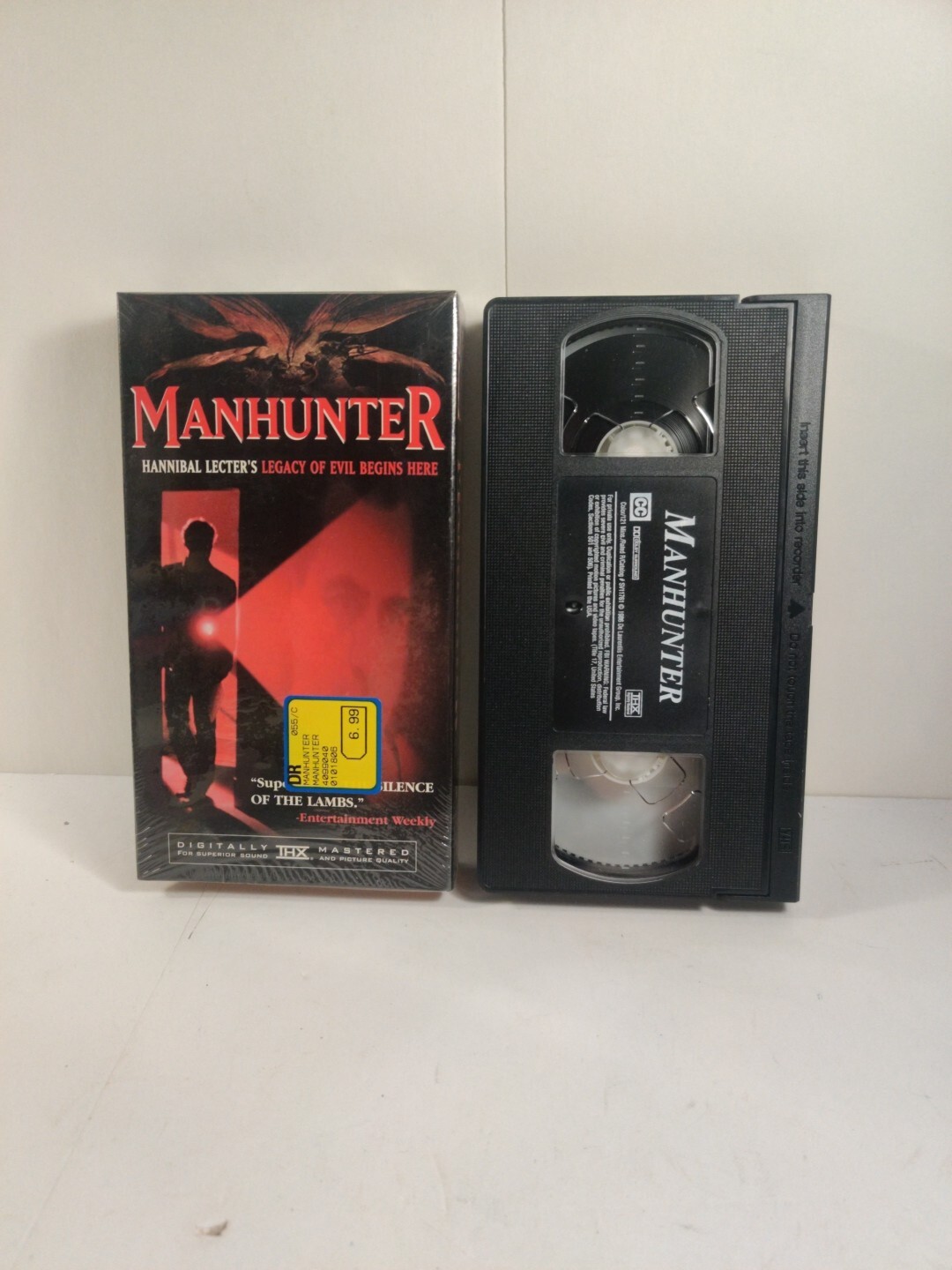 Manhunter (VHS 2001) Silence of the Lambs Hannibal Lecter Red Dragon ...