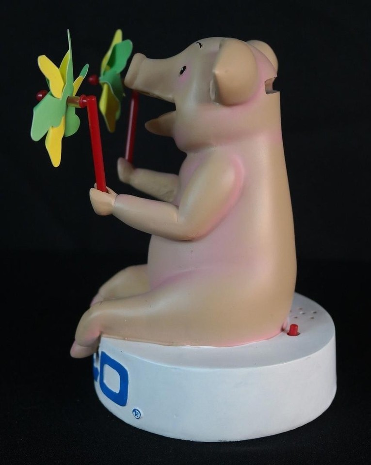 GEICO Maxwell The Pig TALKING Piggy Bank Rare in Box with Certificate ...