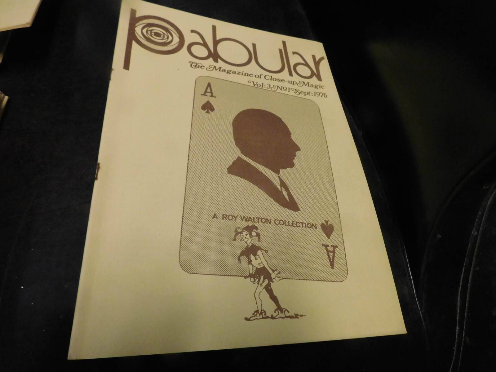 Pabular Magazine The Magazine Of Close Up Magic 1976 September | eBay