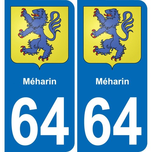 64 Méharin blason autocollant plaque stickers ville | eBay