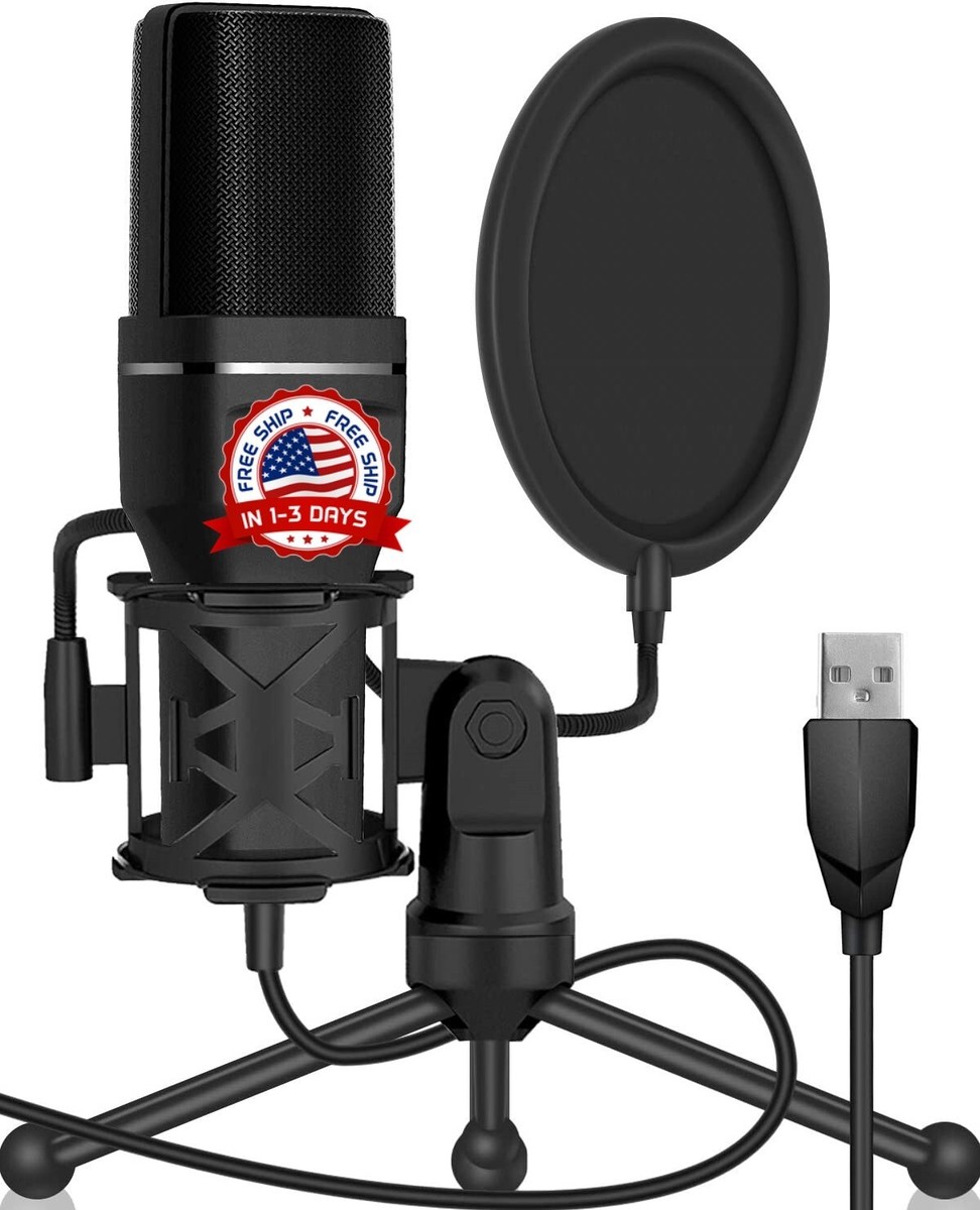 Micrófono De Estudio De Grabación En Estudio Micrófono USB