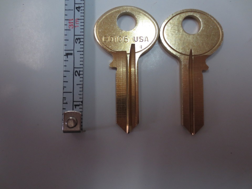Lot 50 pc CO106 Key Blanks / CO106 1003M Key Blank / Ilco USA | eBay