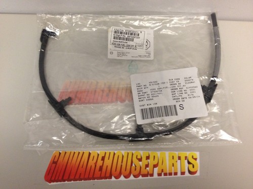 2004-07 DURAMAX DIESEL FUEL INJECTOR RETURN HOSE LLY LBZ RIGHT NEW GM ...