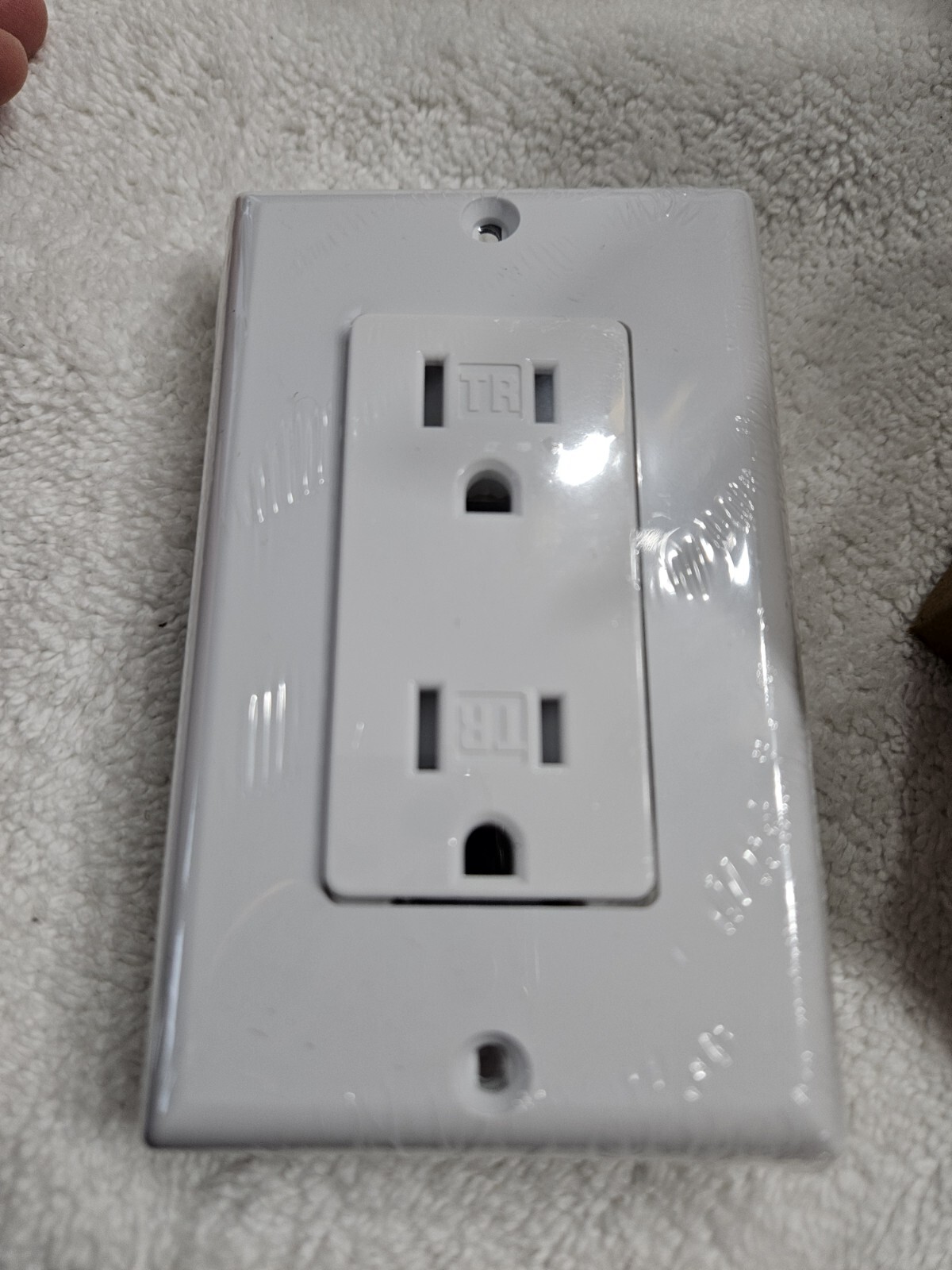 ELEGRP Decorator Receptacle 15A 125V Standard Electrical Wall Outlet 10 ...