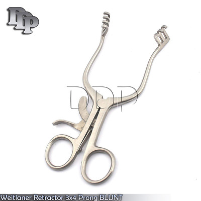 Anderson-Adson Self Retaining Retractor 4x4 Prongs Curved 20 cm | eBay