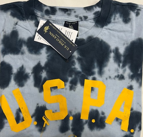 New U.S Polo Assn. Men's Short Sleeve T-Shirt Navy Graphic Size 2XLT ...