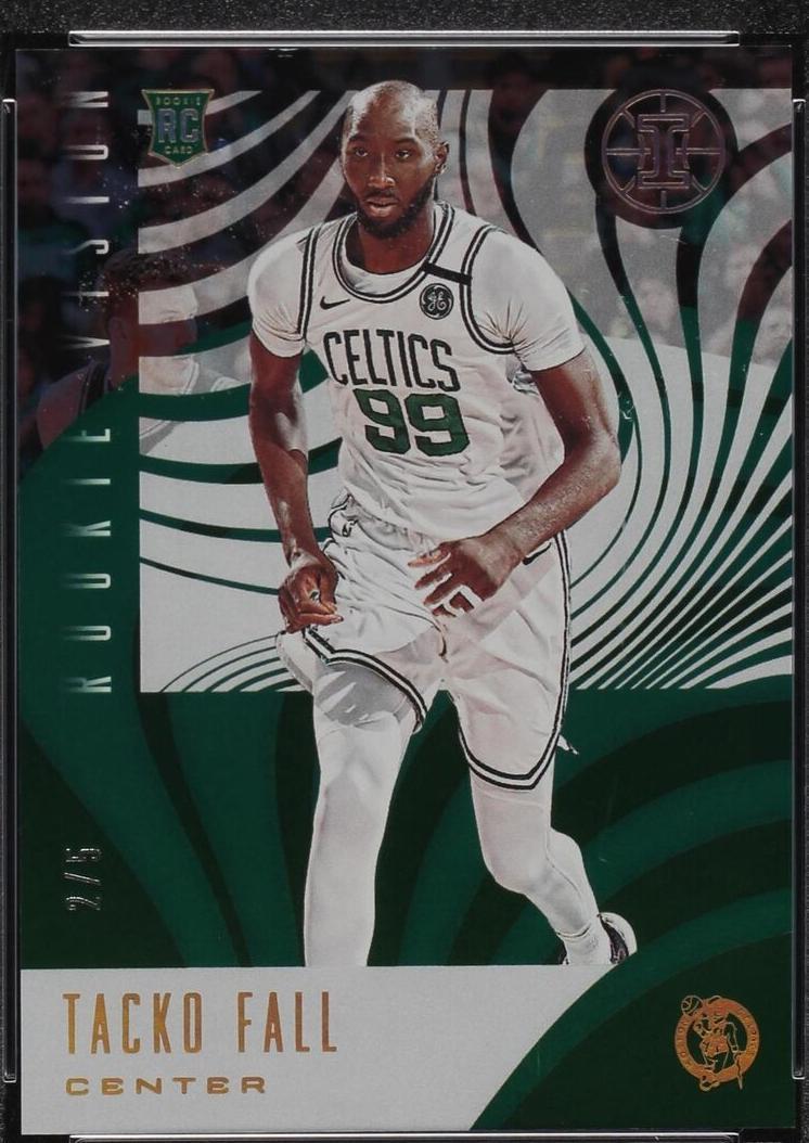 2019-20 Panini Illusions - Rookie Vision Tacko Fall #21 Green /5 (RC ...