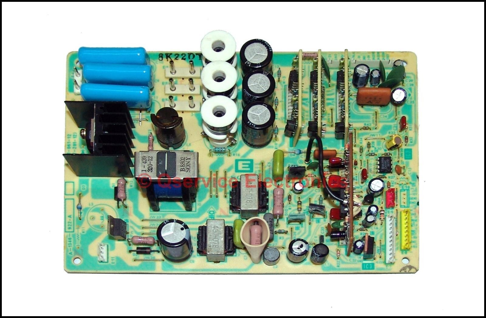 Sony VPH-1042QM CRT Projector Deflection Board E 1-621-061-12 P/N A ...