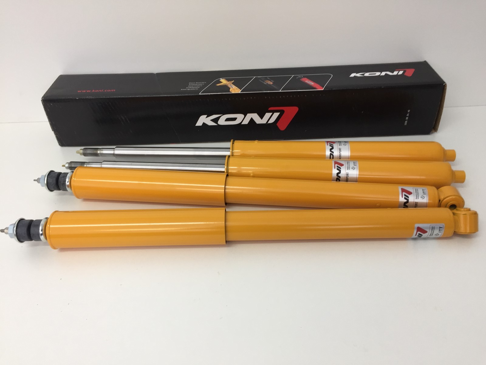 KONI SPORT Adj Short Front & Rear Shock Absorbers suit Commodore VR VS ...