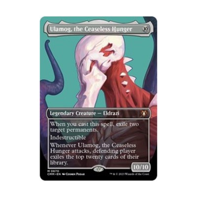 WOTC Commander Masters Ulamog Ceaseless Hunger (Borderless) (MR) NM ...
