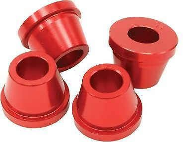 Zeta Rubber Killer Handlebar Bushings - Red Motorcycle Street Bike Dirt ...