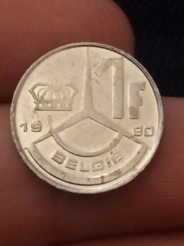 BELGIUM 1 FRANC 1990 1F XF Belgie coin free UK post Kayihan coin -1 | eBay