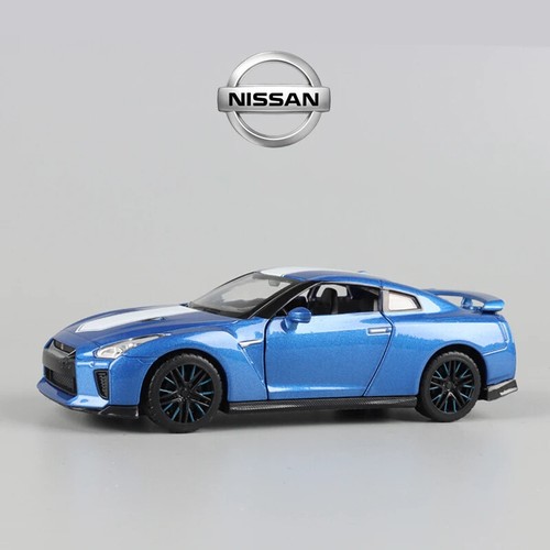 1/32 NISSAN GTR R35 Diecast Model Car With Sound & Light Kids Toy Gift ...