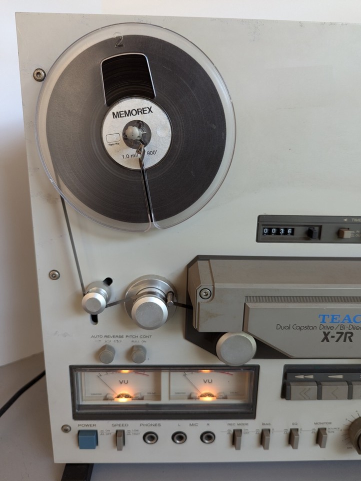 Teac X-7R Dual Capstan Bi-Directional Record Reel To Reel Tape Deck | eBay