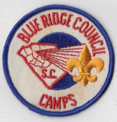 Camps Blue Ridge Council BSA Patch BLUE Bdr. (STAINED) [CA3553] | eBay