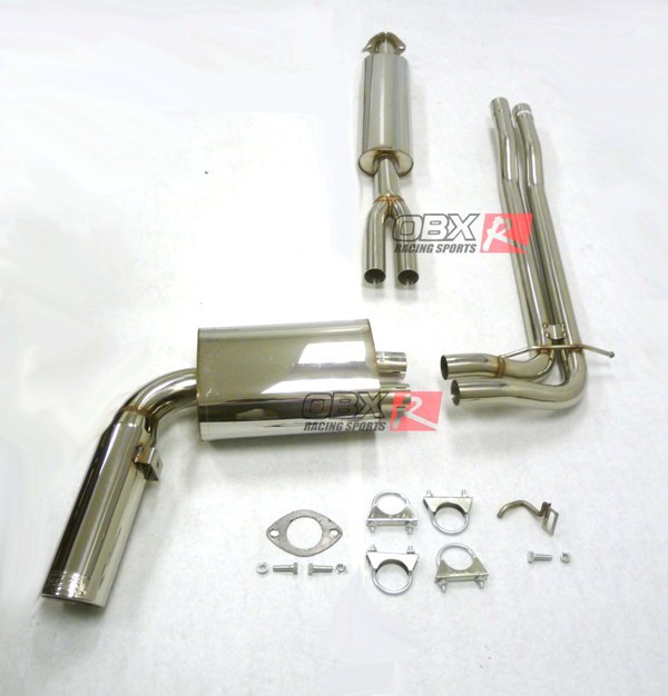 OBX CATBACK Exhaust for 2000 to 2009 VOLVO S60 R 2.5t 2.4l 2.5l ...