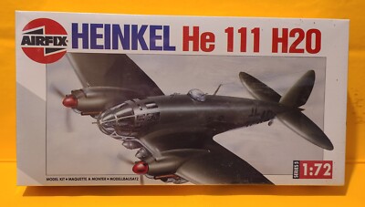 Vintage AIRFIX HEINKEL HE 111 H20 1/72 SCALE MODEL | eBay
