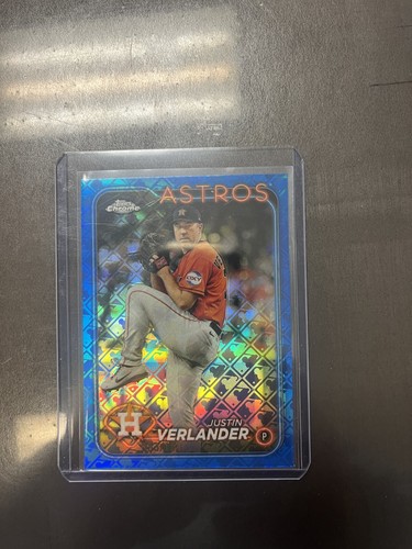 2024 Topps Chrome - Prism Refractor #291 Justin Verlander | eBay