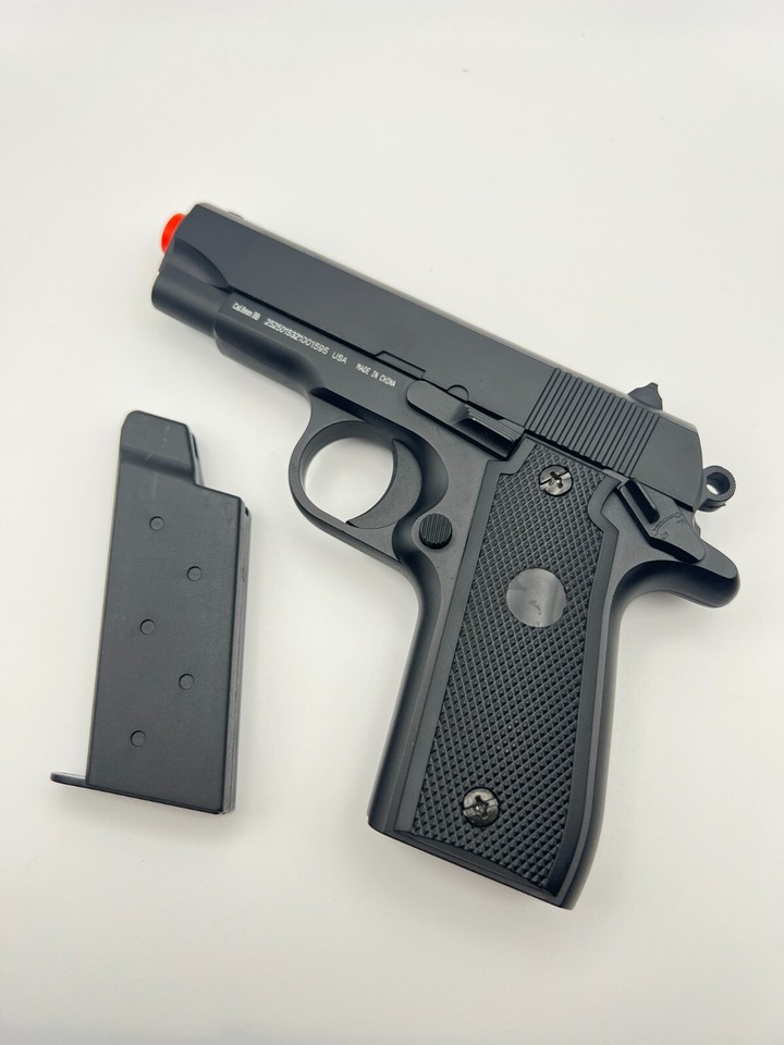 Metal D88 bb gun spring airsoft pistol Spring-Powered Military-Style | eBay