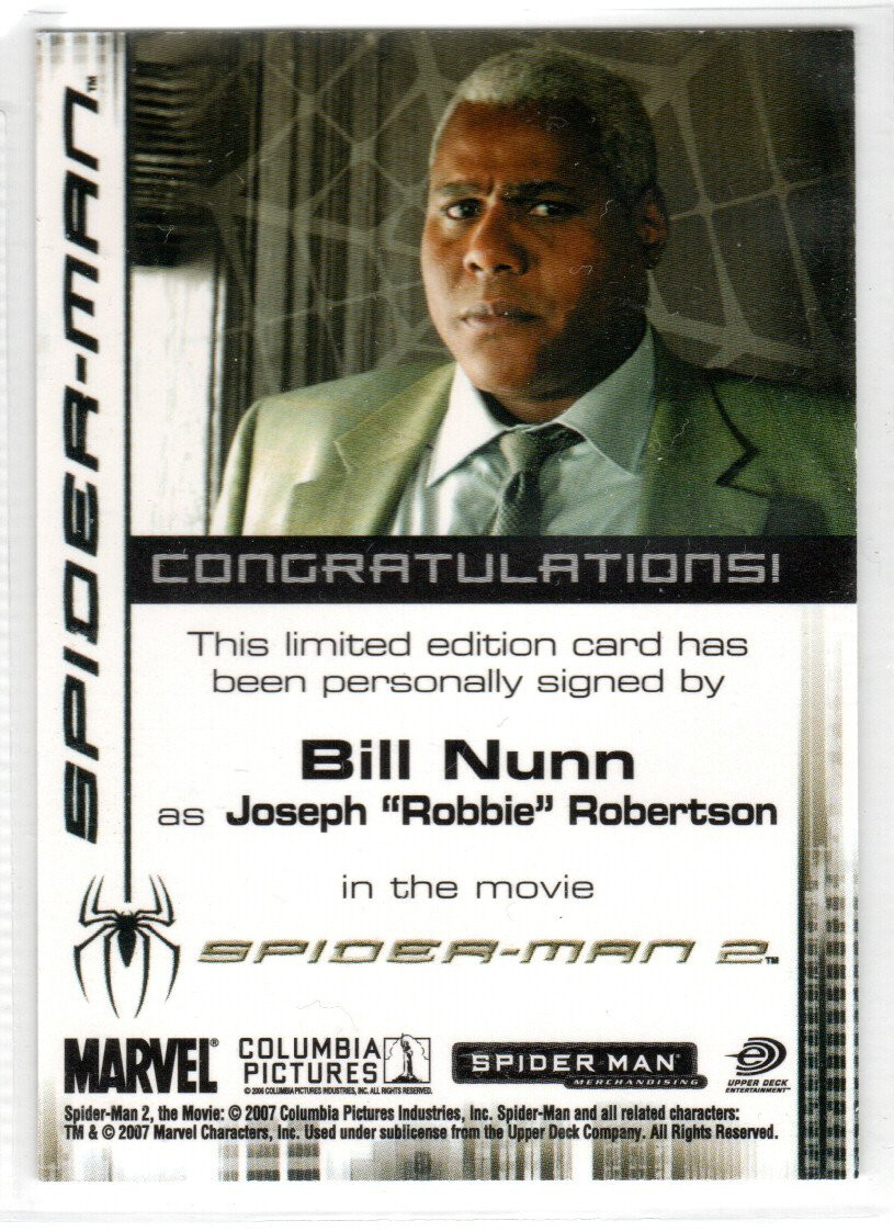 Aisteoir Bill Nunn Spiderman Spider Man: Wings Of A Vulture (2011) Fan