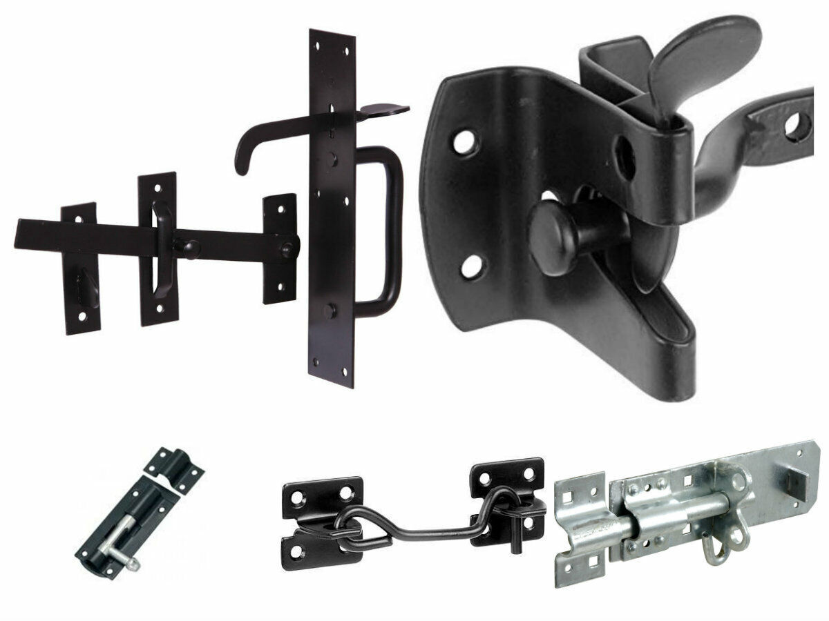 Heavy Duty Garden Gate Bolts Brenton Tower Cabin Hook Auto Gate Latch ...