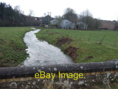 Photo 6x4 Upstream Willow Burn Coldstream/NT8439 With West Learmouth ...