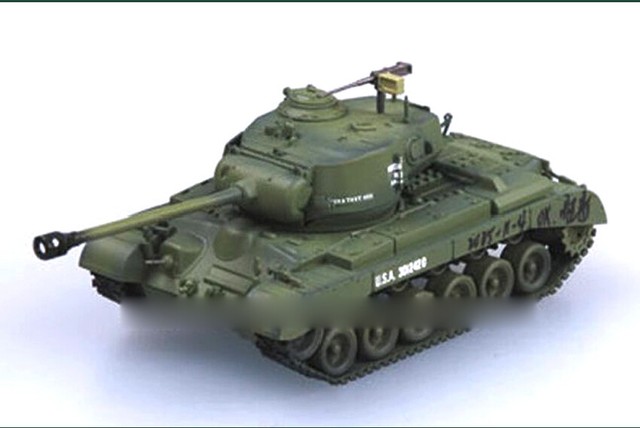 USA M26 Pershing M26e2 US Army 1/72 Tank Easy Model Finished Non ...