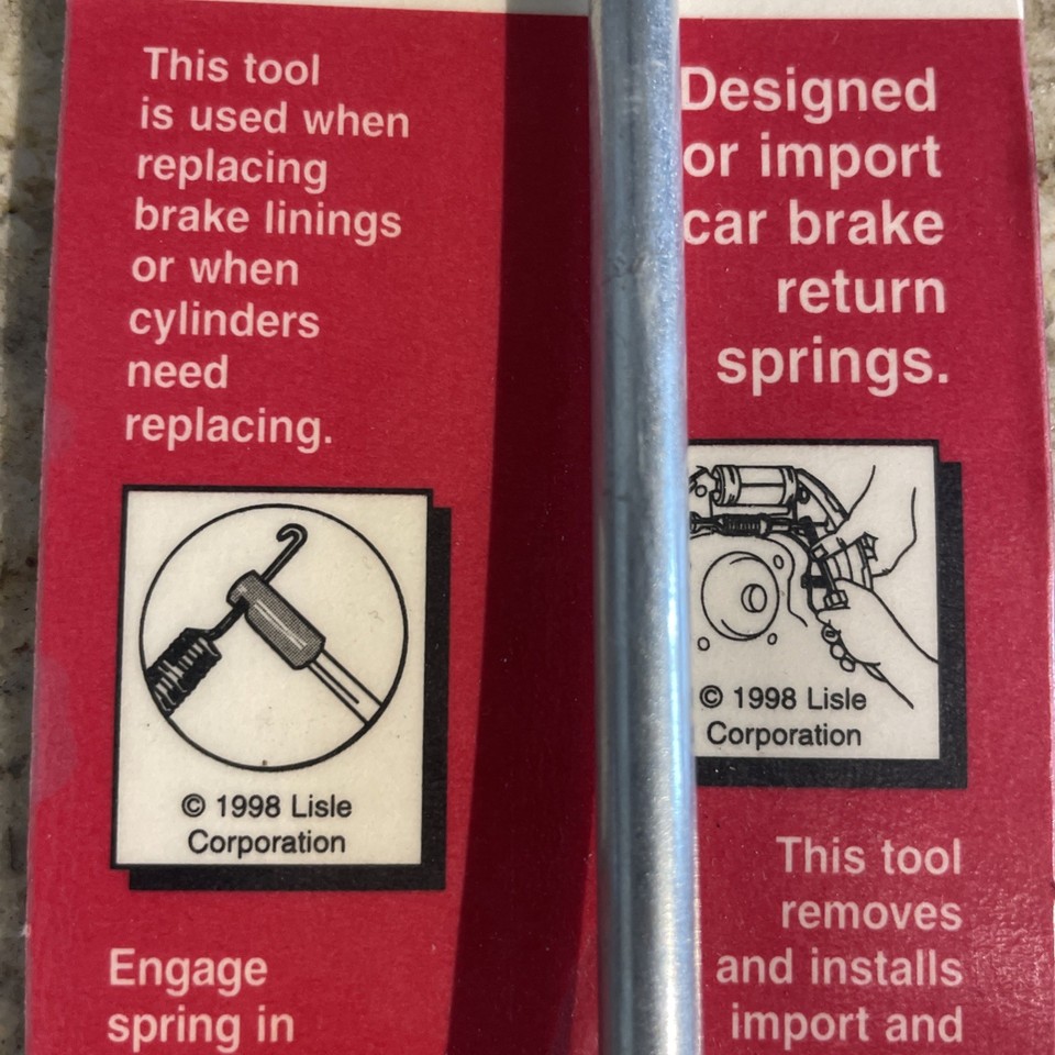 Lisle 45100 Brake Spring Tool NEW - MADE IN THE U.S.A. | eBay