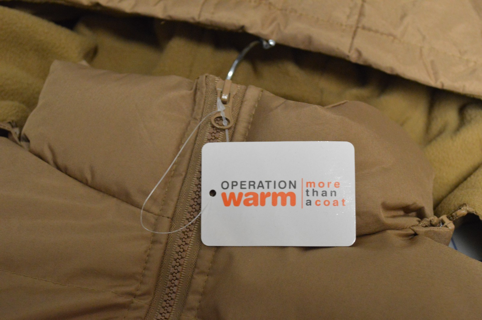 Operation Warm Puffer Jacket Tan Hooded Full Zip XXL Winter Coat | eBay