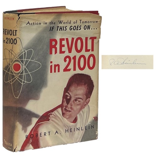Robert Heinlein / Revolt in 2100 The Prophets and the Triumph Signed ...