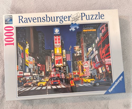 RAVENSBURGER Puzzle Times Square NYC 1000 Piece Jigsaw Puzzle New York ...