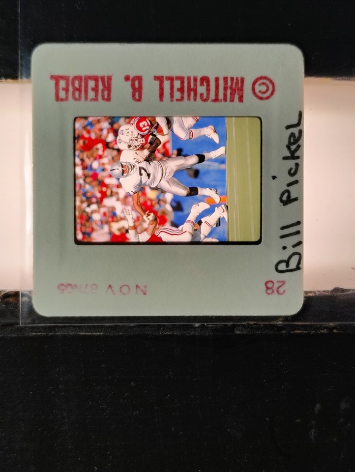 Bill Pickel Original 35mm Slide Nov 1987 Los Angeles Raiders VS New ...