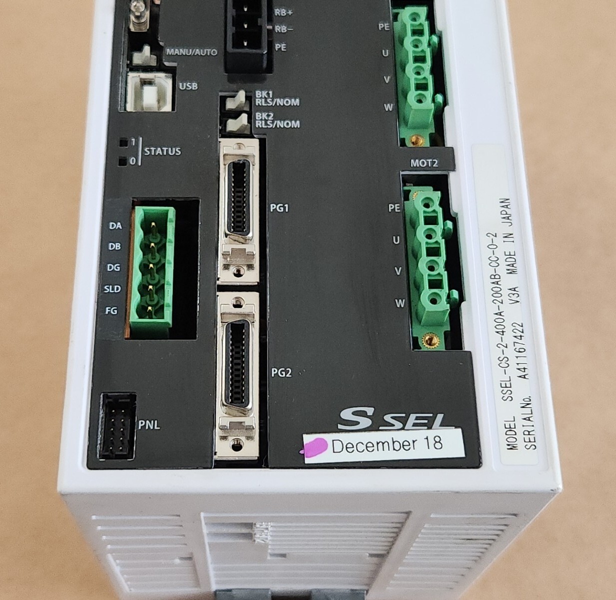 *PREOWNED* IAI SSEL-CS-2-400A-200AB-CC-0-2 Controller Module for sale ...