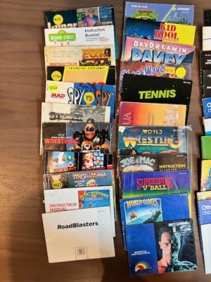 Nintendo NES Original Instruction Manual Booklet | Nintendo NES ...