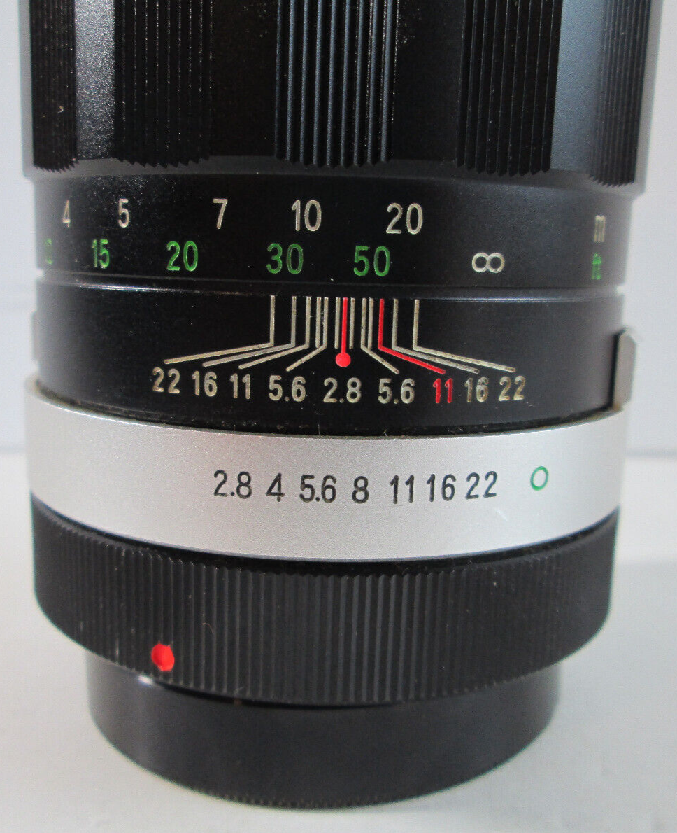 Soligor Tele-Auto Lens 1:2.8 F=135 Made in Japan Vintage 1970s No ...