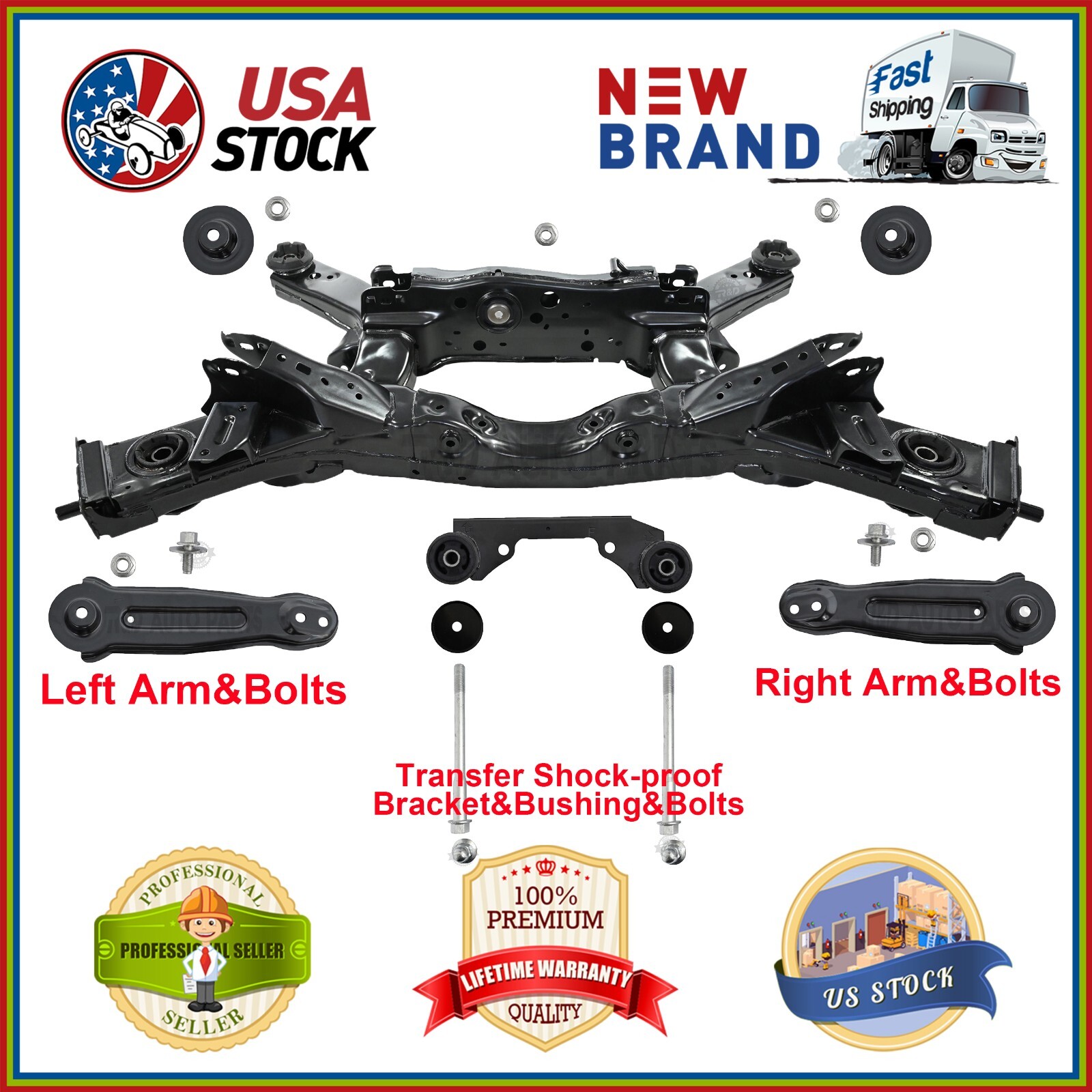Rear Crossmember Suspension Subframe for Nissan Murano 2008-2014 4WD ...