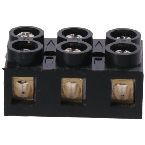 60A Screw Electric Barrier Strip Terminal Block Electrical Engineering ...