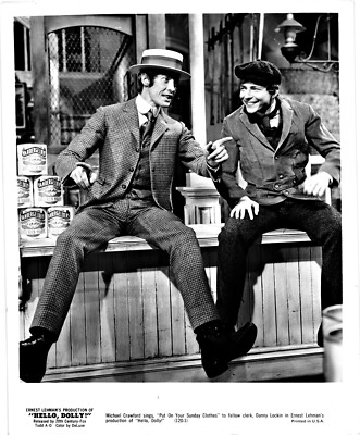 Danny Lockin Michael Crawford Singing in Hello Dolly 1969 Vintage Movie ...