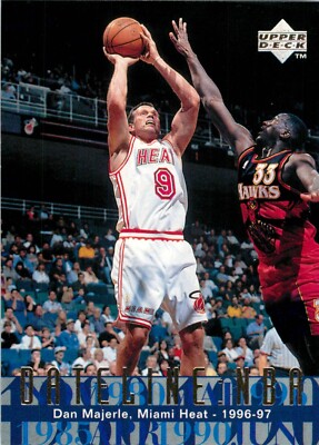 1997 MIAMI HEAT NBA Card DAN MAJERLE Upper Deck | eBay Australia